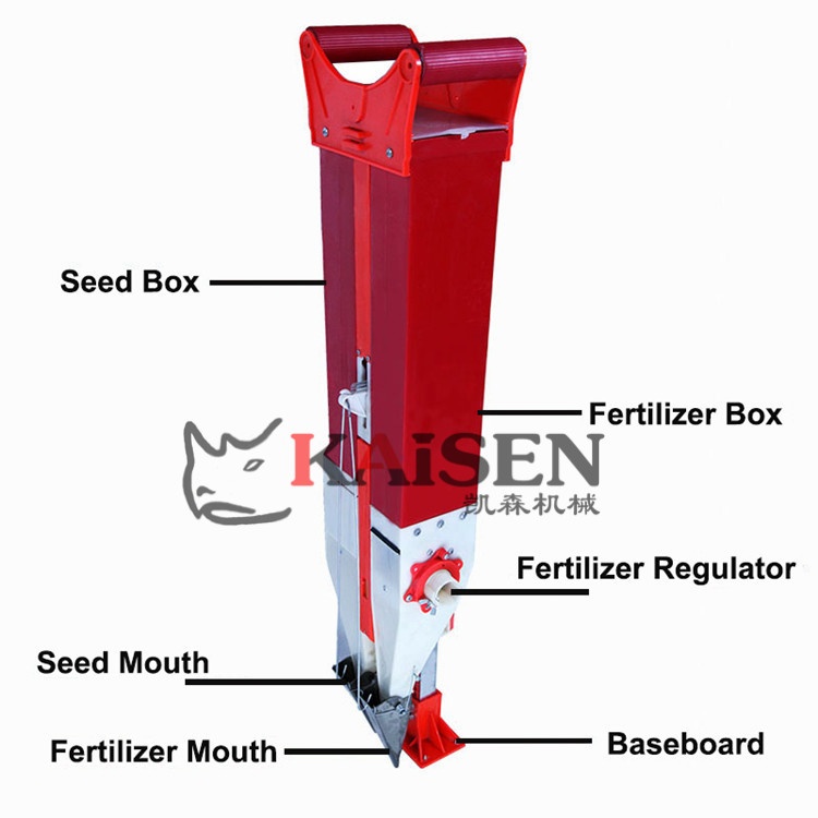 Hand-held Manual Corn Bean Seed Planter Portable Maize Seeder