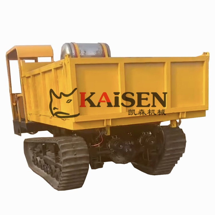 8 tonS Crawler Dumper,All Terrain Crawler Carrier,rubber track dump,Mini Loader Dumper,kaisen ...