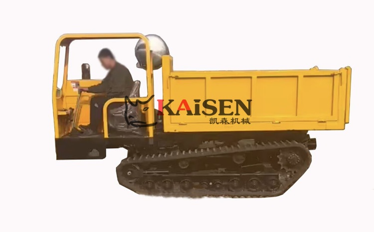 8 tonS Crawler Dumper,All Terrain Crawler Carrier,rubber track dump,Mini Loader Dumper,kaisen ...