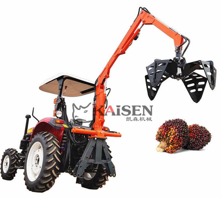 Hydraulic Palm Fruit Grabber Machine for Crawler Dumper /Tractor
