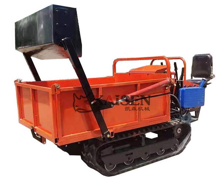 Crawler Dumper,All Terrain Crawler Carrier,rubber track dump,Mini Loader Dumper,kaisen gearbox ...