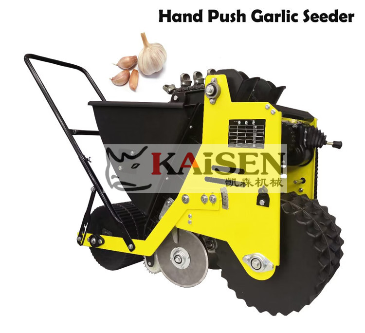 Hand Push Manual 2 rows Garlic Seeder