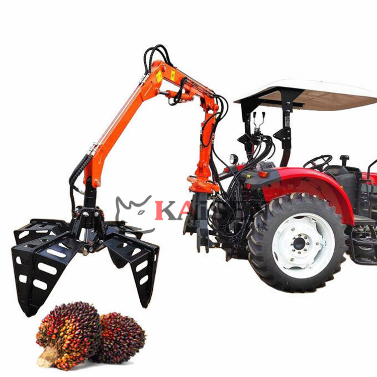 Hydraulic Palm Fruit Grabber Machine for Crawler Dumper /Tractor