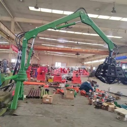 Hydraulic Palm Fruit Grabber Machine for Crawler Dumper /Tractor