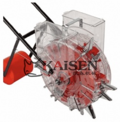 Double Barrel Seeder Hand Corn Seeder for Seeds and Fertlizer ，Hand ...